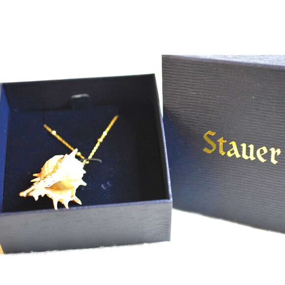 Stauer | Jewelry | Stauer Oceanus Amphitrite Seashell Gold Finish 6 ...